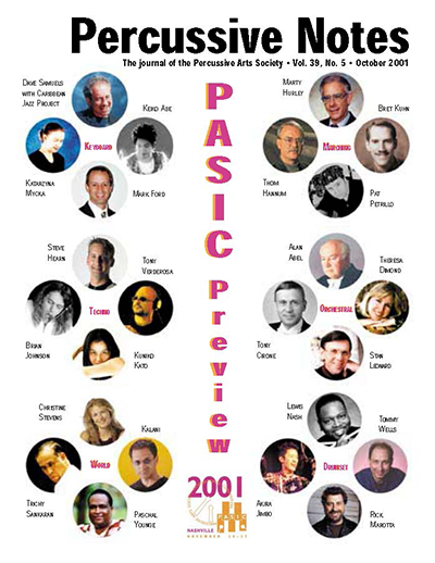 The Commissioning Process: Two New Concertos at PASIC 2001 - Percussive ...