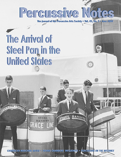 The Arrival of Steel Pan in the United States - Percussive Arts Society