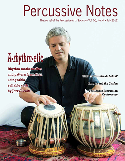Percussive Notes Vol. 50, No. 4, July 2012 - Complete Issue ...