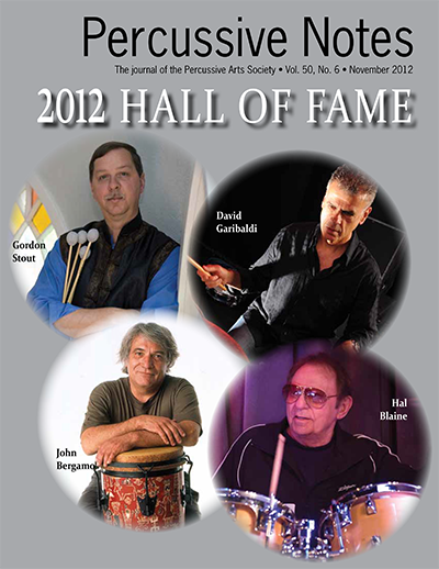 Percussive Notes Vol. 50, No. 6, November 2012 - Complete Issue ...