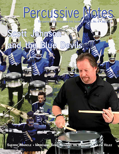 Percussive Notes Vol. 51, No. 4, July 2013 - Complete Issue ...