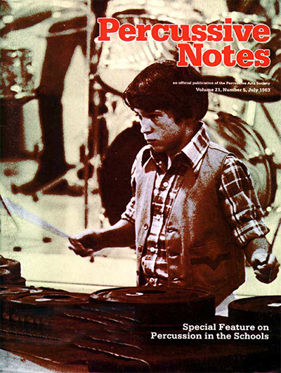 Marimba Exchange — July 1983 - Percussive Arts Society