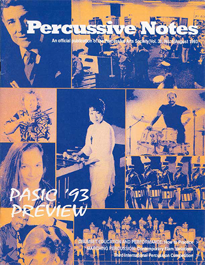 The First Keyboard Percussion Leson - Percussive Arts Society