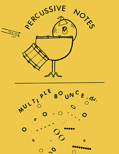 Percussive Notes Vol. 5, No. 3, Spring 1967 - Complete Issue ...