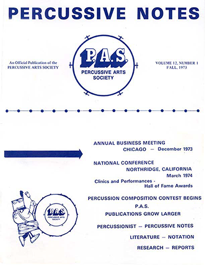 A Six Minute Single Stroke Exercise - Percussive Arts Society