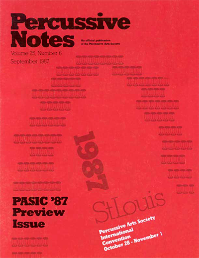 Percussive Arts Society International Convention: A Brief History ...