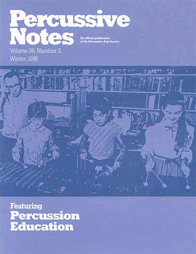 Percussion Scoring for Marching Band - Percussive Arts Society