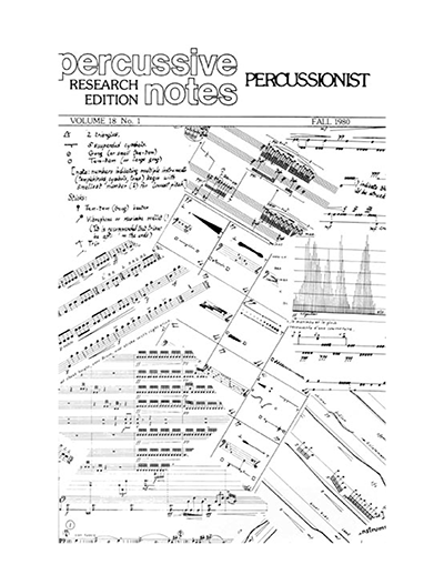 Symbols for Percussion Notation - Percussive Arts Society