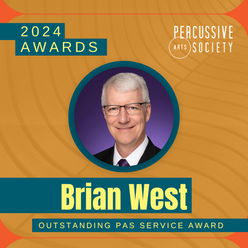PAS 2024 Award Winners - Percussive Arts Society