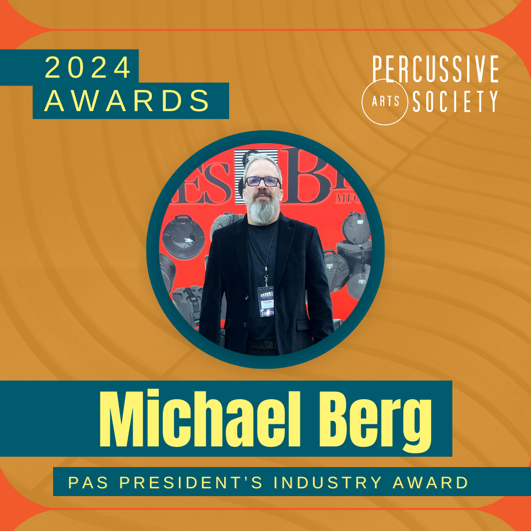 PAS 2024 Award Winners - Percussive Arts Society
