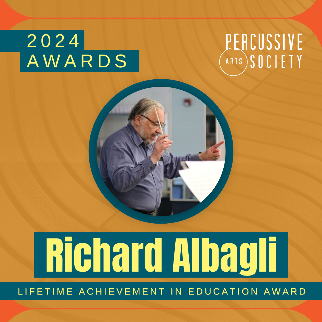 PAS 2024 Award Winners - Percussive Arts Society