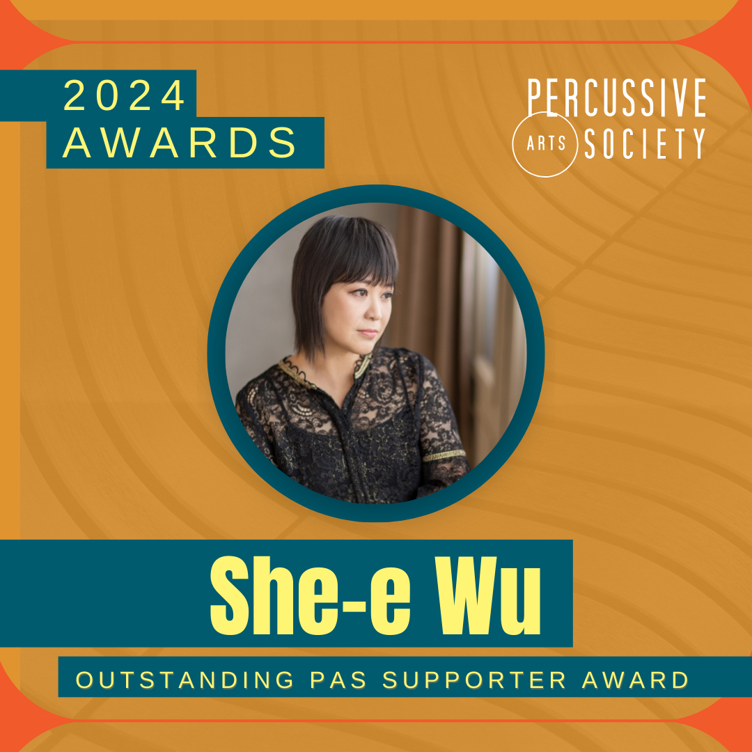 PAS 2024 Award Winners - Percussive Arts Society